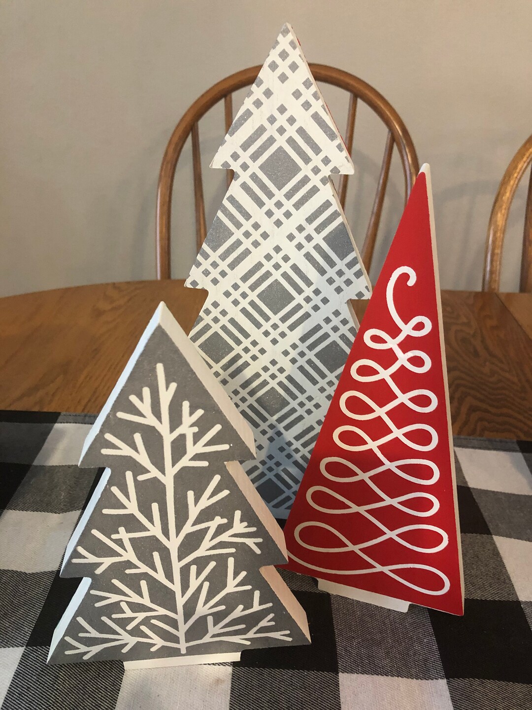 Christmas Tree Cutouts - Etsy