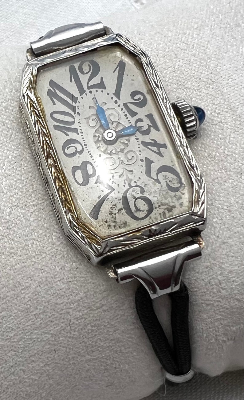 1930s Art Deco 18K Gold BELAIS 16-jewel Watch EXPLODING - Etsy