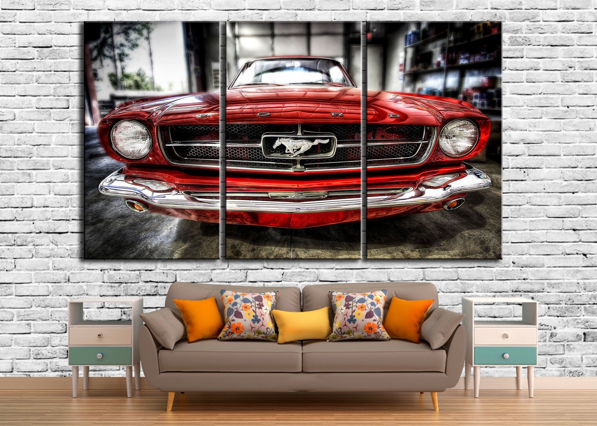 Ford Mustang/ Ford Print/ Poster Ford / Ford Wall Art/ Ford Mustang ...