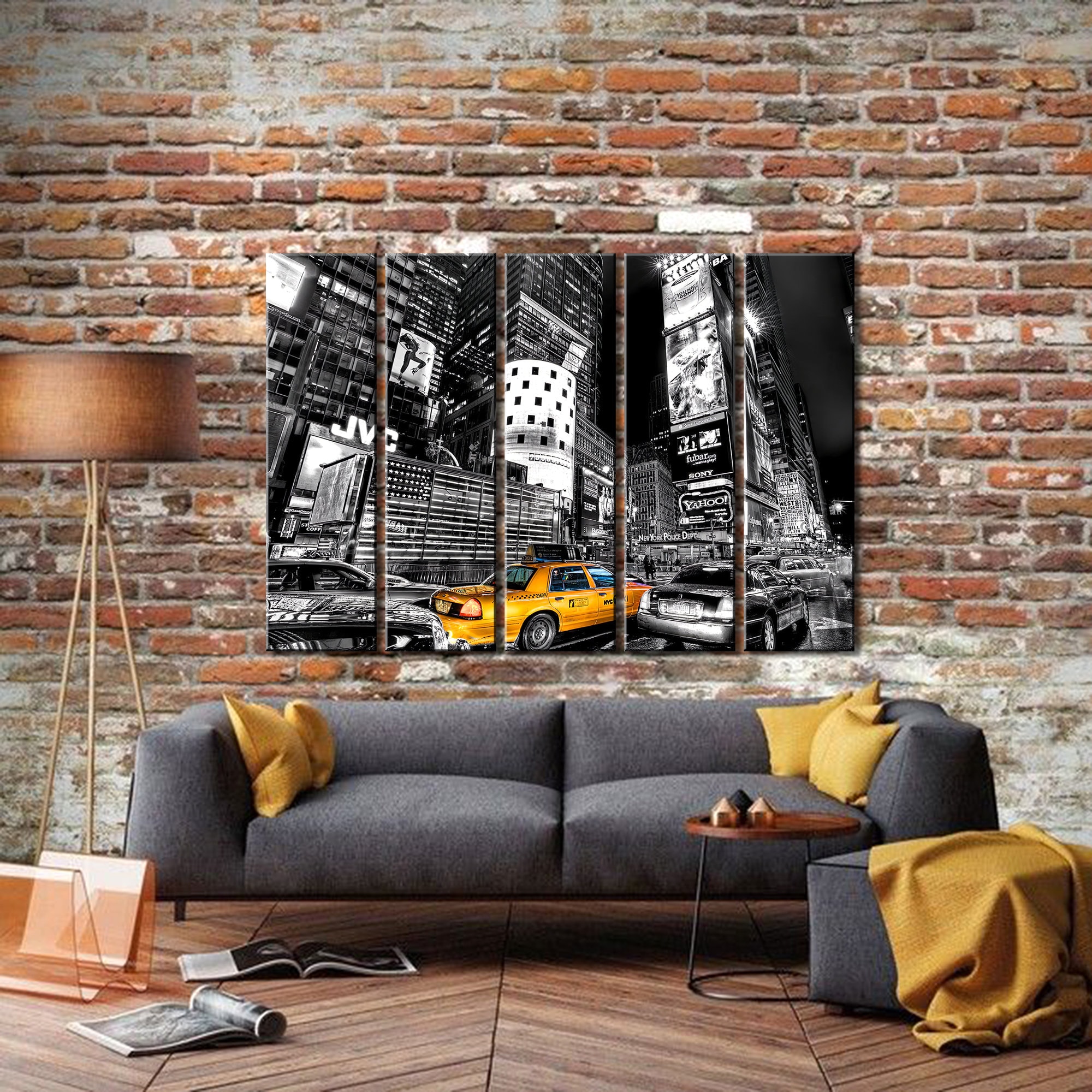 Yellow Taxi Cars, New York Taxi, New York Poster, Taxi Print, Yellow ...