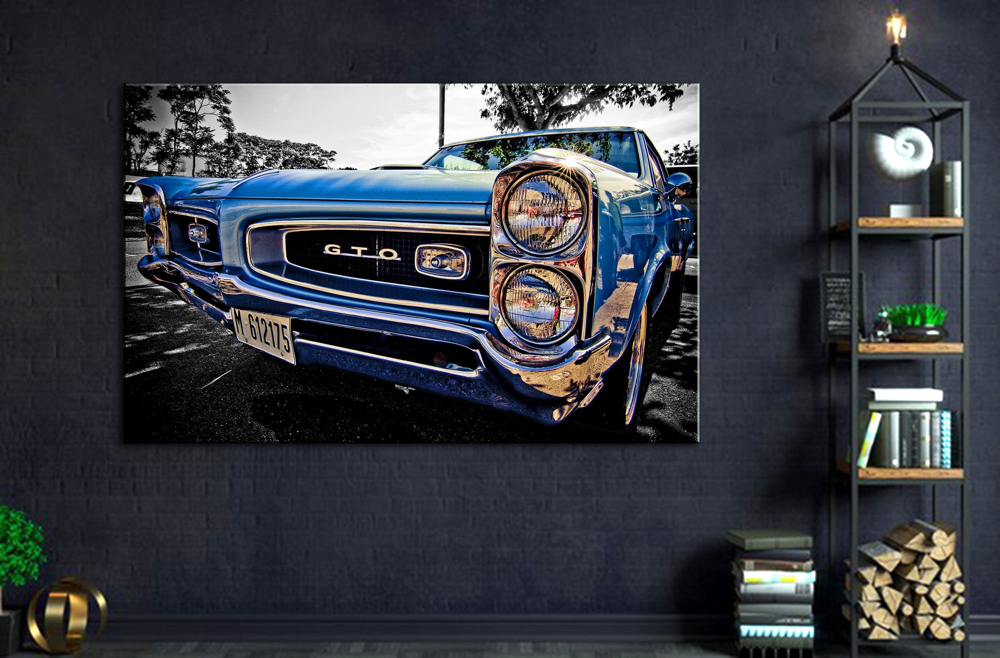 Pontiac GTO/ Pontiac Print/ Poster Pontiac / Pontiac Wall Art/ Pontiac ...