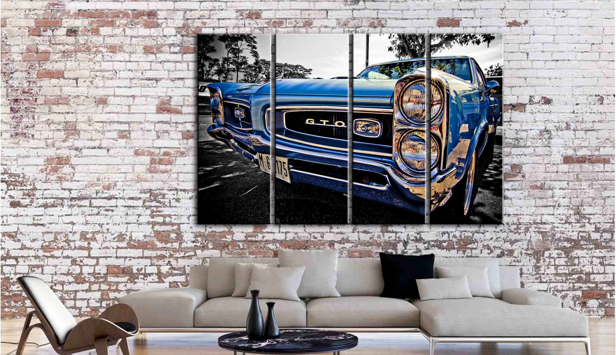 Pontiac GTO/ Pontiac Print/ Poster Pontiac / Pontiac Wall Art/ Pontiac ...