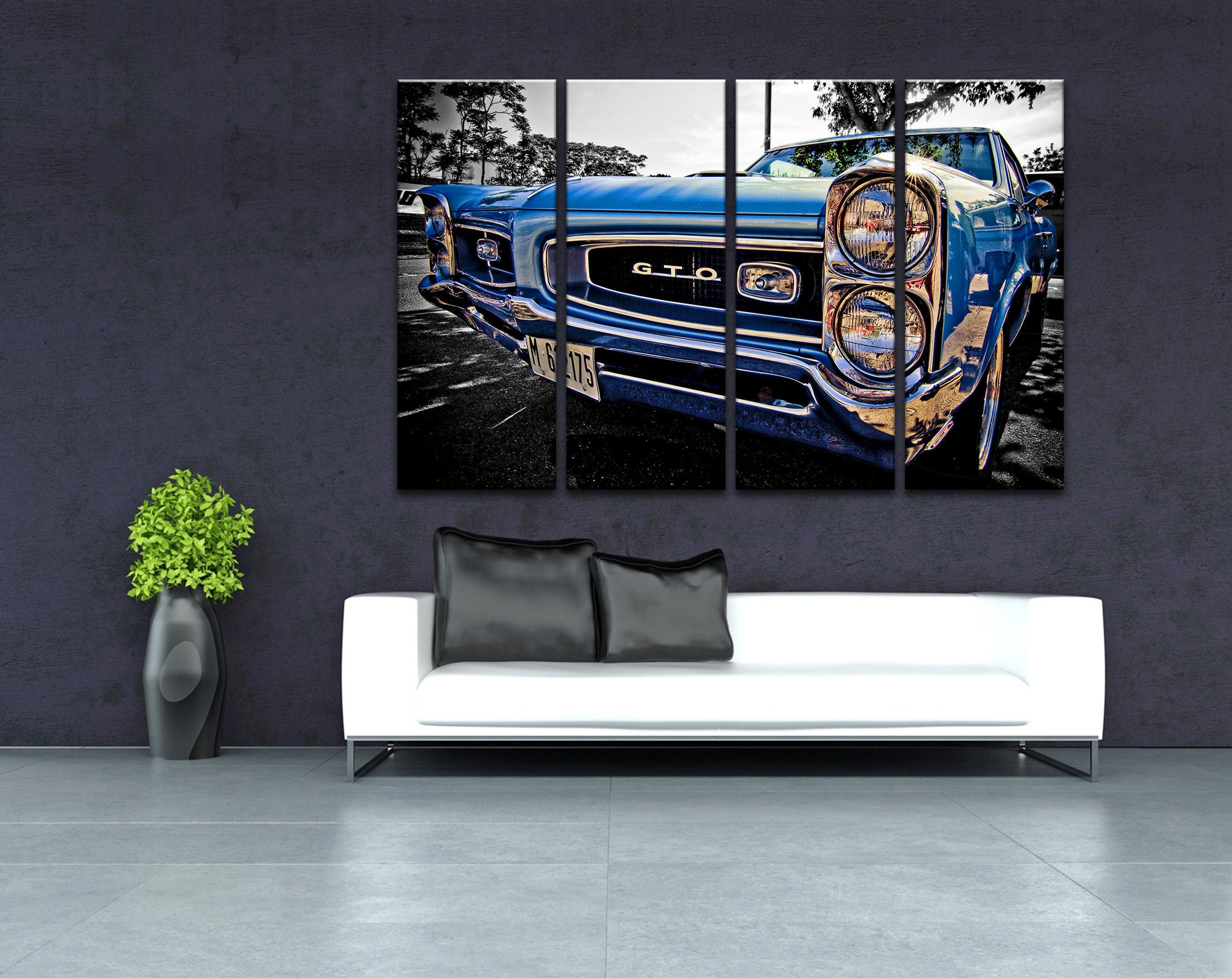 Pontiac GTO/ Pontiac Print/ Poster Pontiac / Pontiac Wall Art/ - Etsy UK