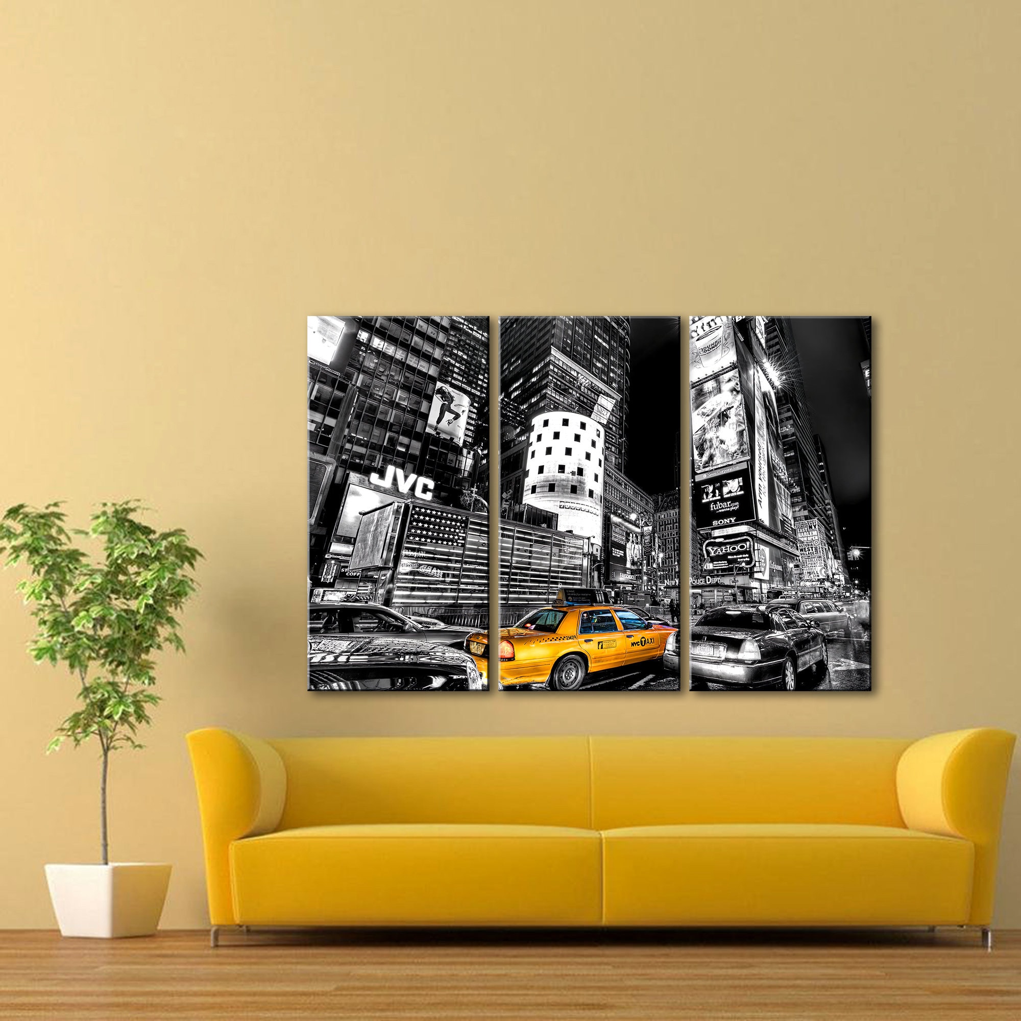 Yellow Taxi Cars, New York Taxi, New York Poster, Taxi Print, Yellow ...