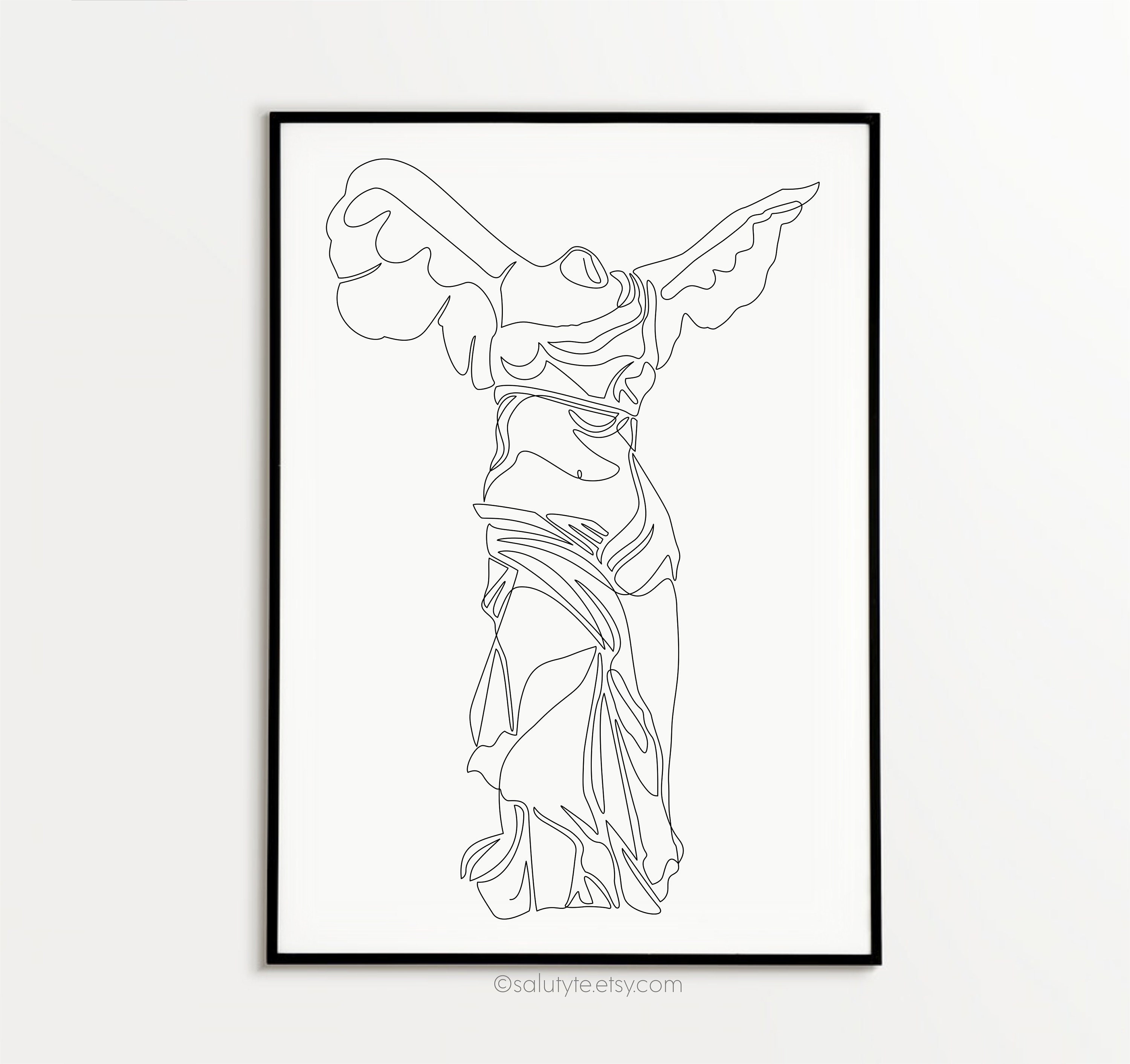 Winged Victory Sketch