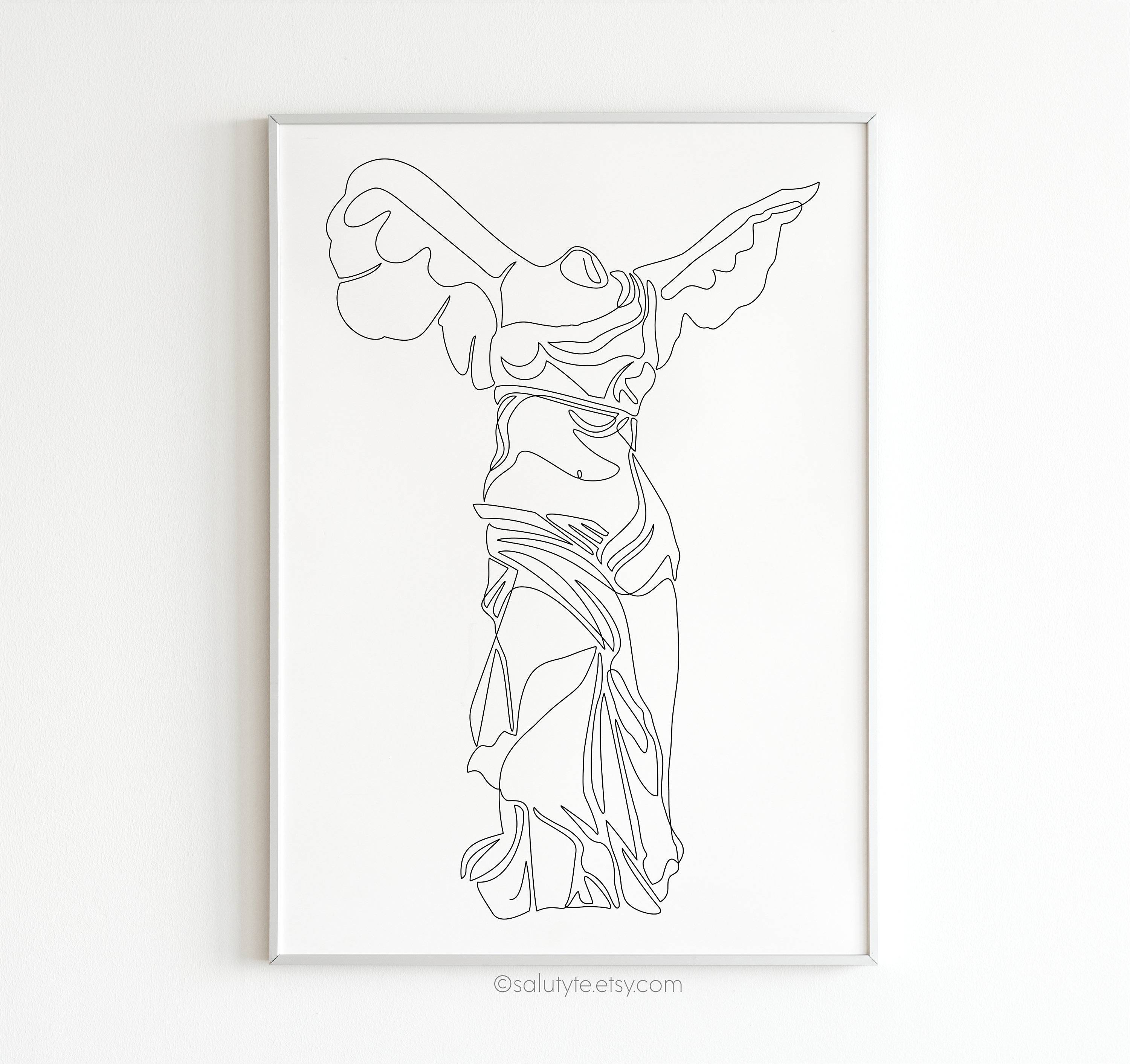 Winged Victory Sketch