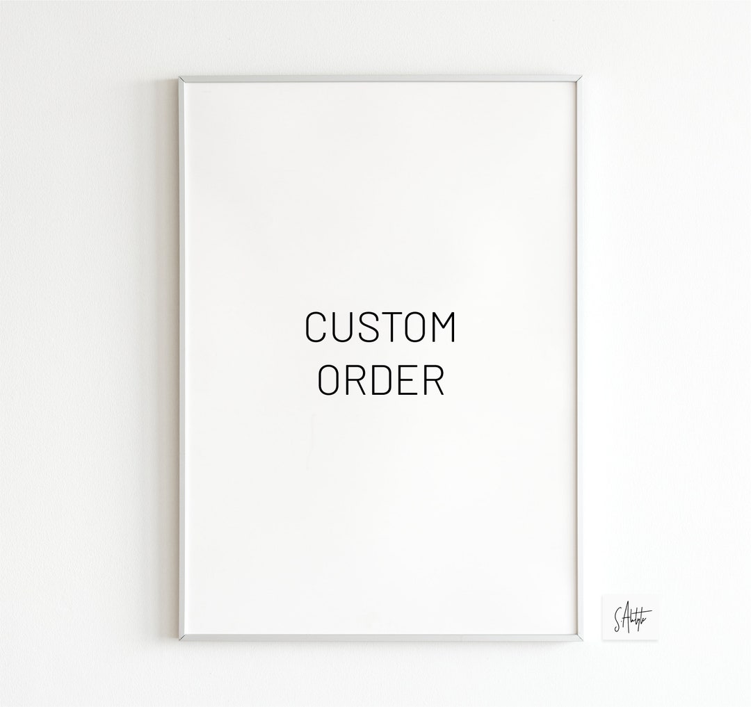 Custom Line Drawing Print Personalized Line Artwork Printable Wall Art ...