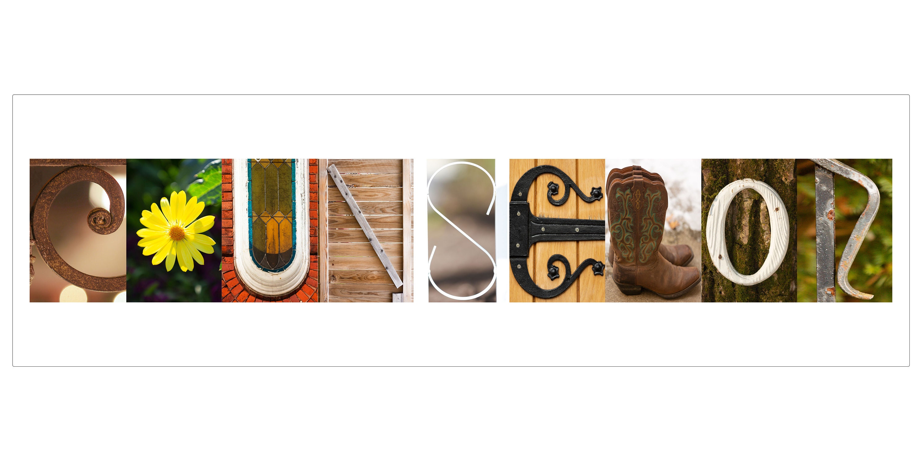 Occupation Photo Sign Letter Picture Art Alphabet Photography Letters ...