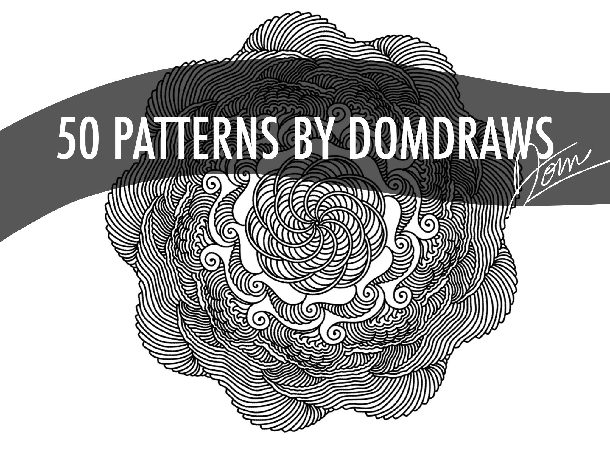 50 PAGES Adult Coloring Pages | Original Intricate Mandala and Patterns ...