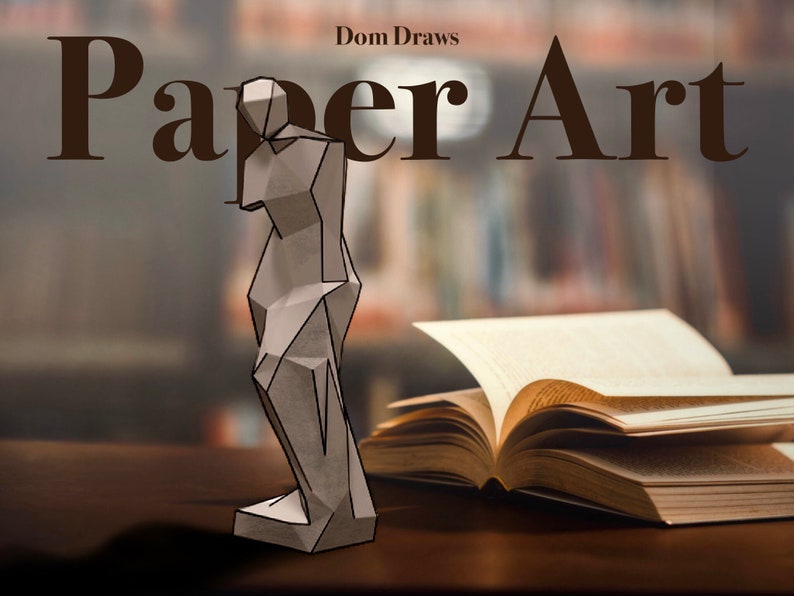 Venus De Milo DIY Low Poly Papercraft Project Paper Art - Etsy