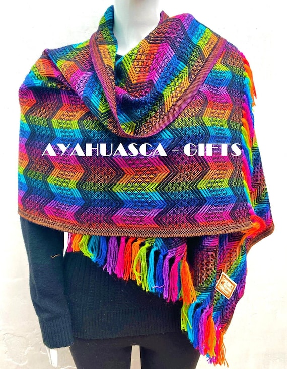 Alpaca Shawl Scarves Women Beautifuly Peruvian Alpaca Scarf - Etsy