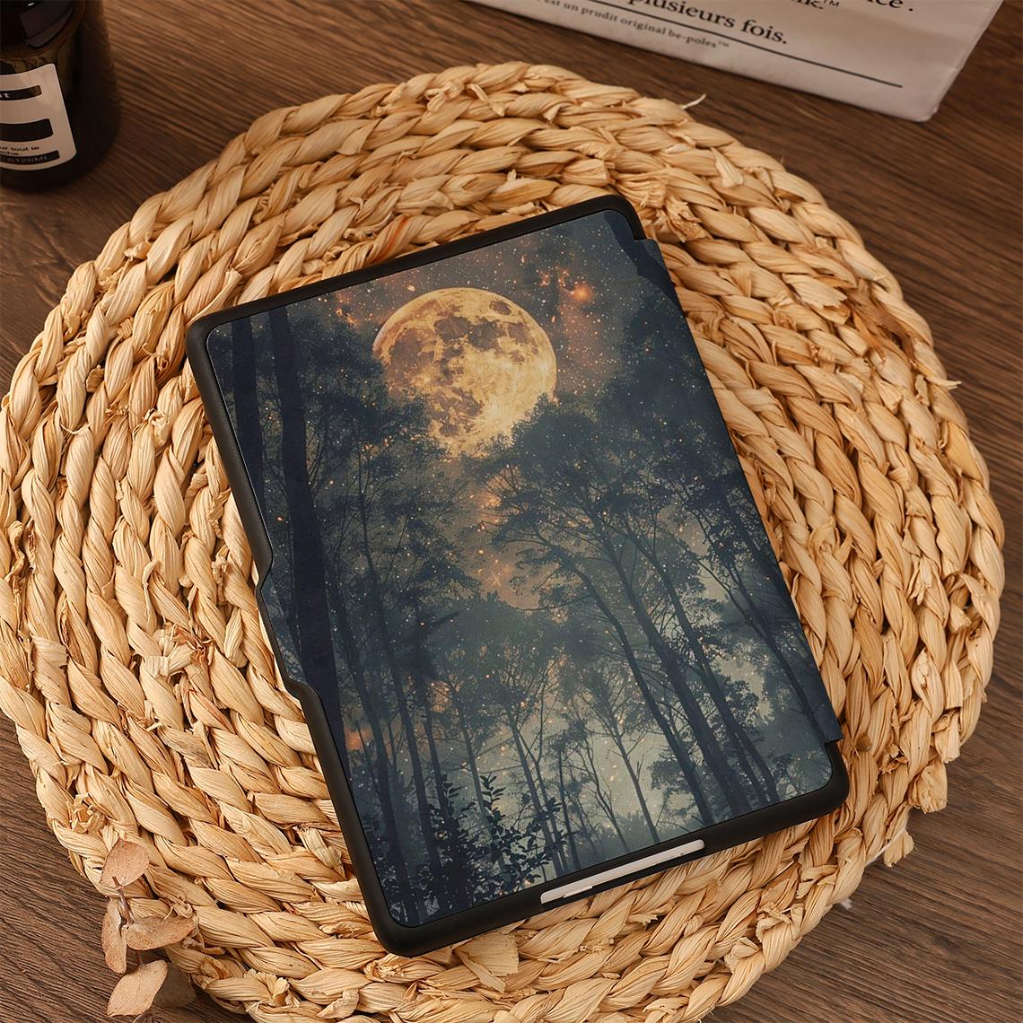 Forest Night Sky Kindle Case Cover Paperwhite 12 2024 Paperwhite 2021 ...
