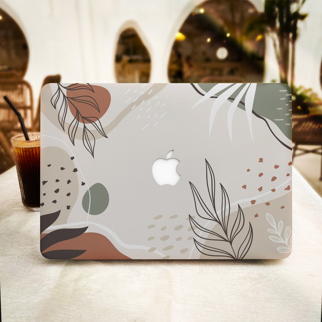 Leaves Line Aesthetic MacBook Case for New MacBook Pro 16 15 MacBook ...