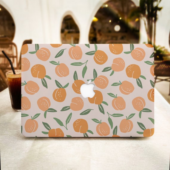 Fruit Peach Pattern Macbook Case for New Macbook Pro 16 15 - Etsy