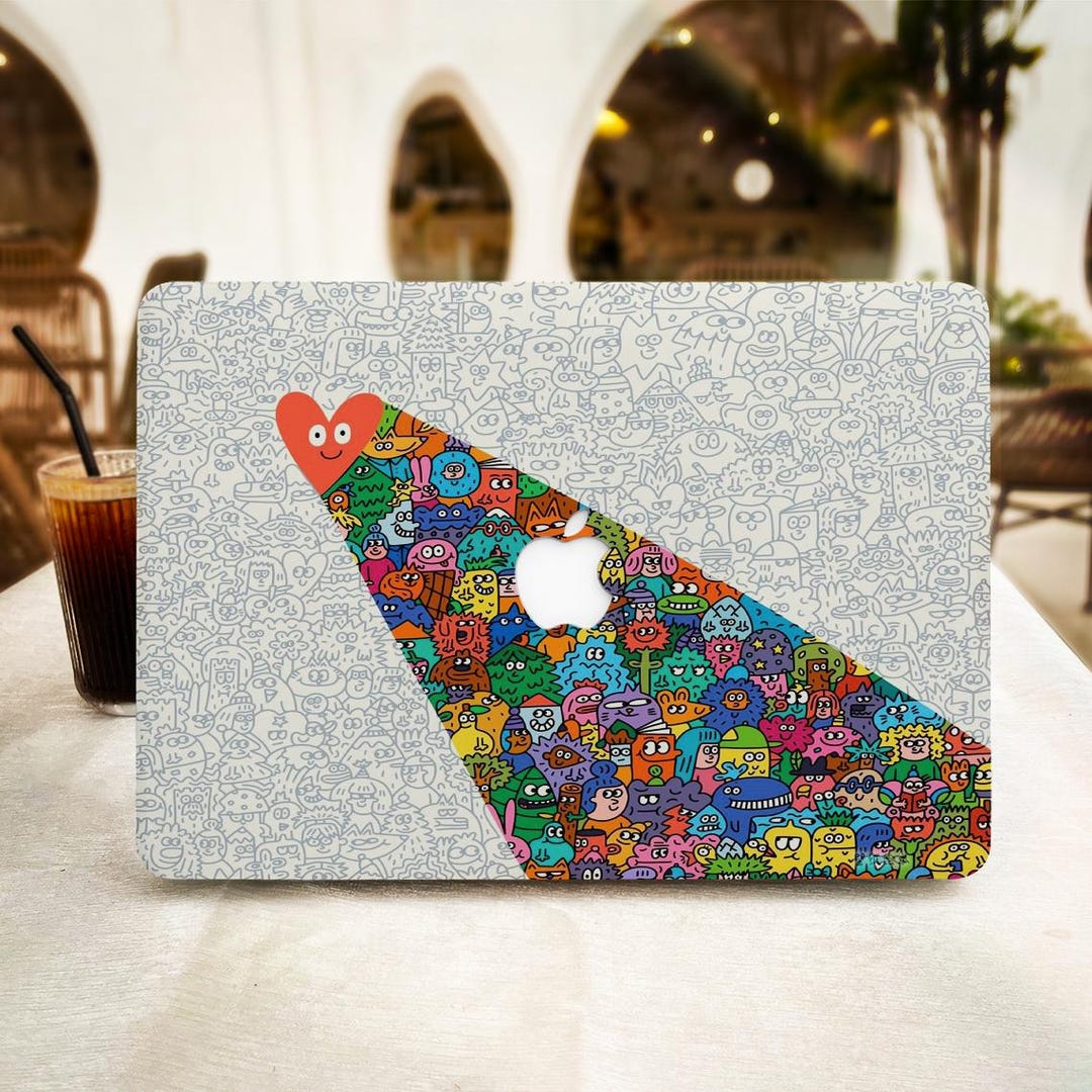Cartoon Figure for MacBook Pro 13 14 15 16 ,macbook Air 13 in M2,laptop ...