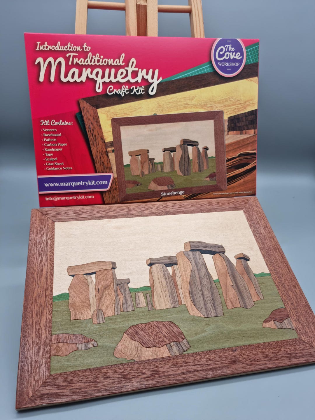 Stonehenge Marquetry Kit: Wood Veneer Craft, Made in UK - Etsy