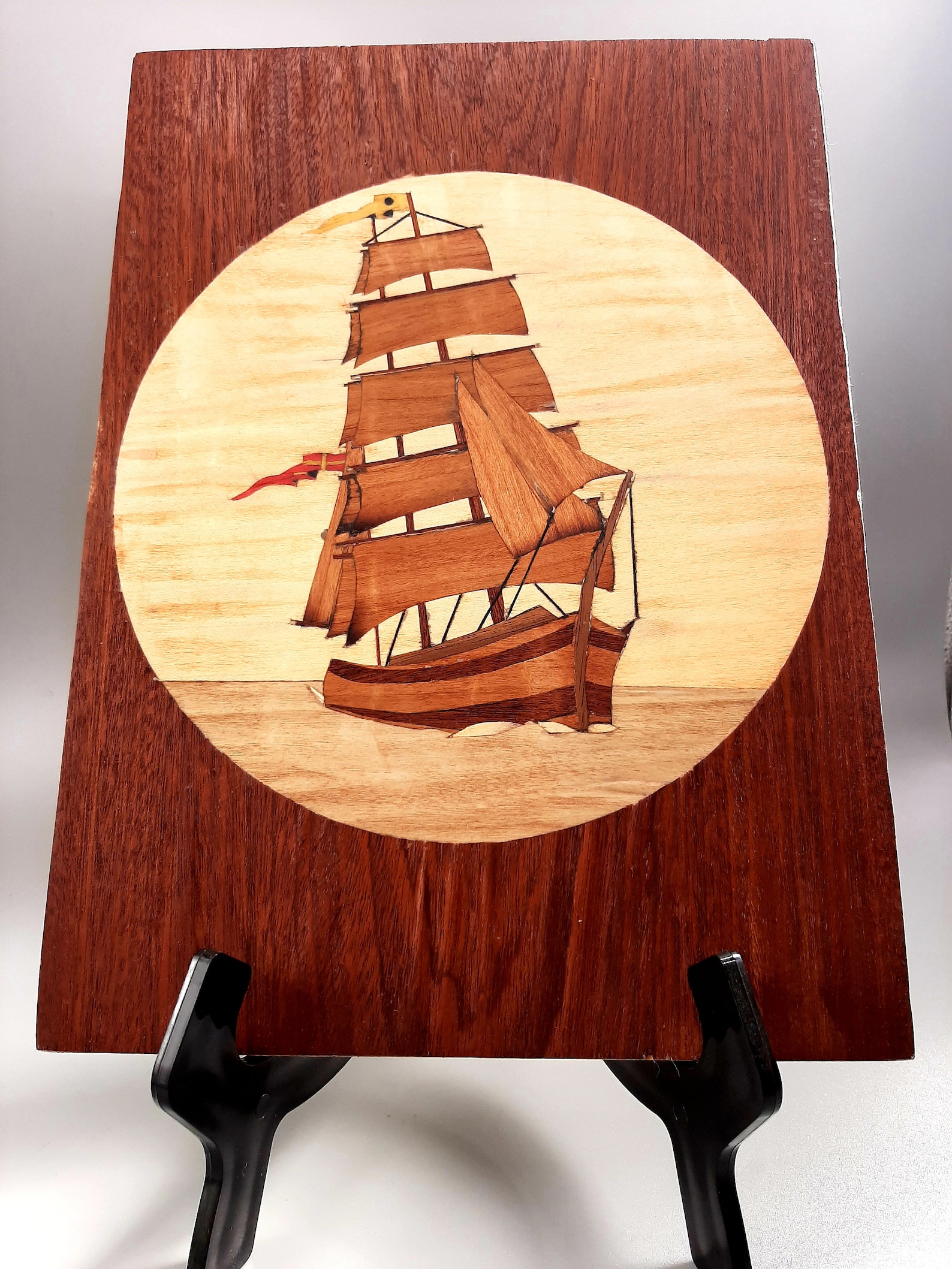 Liverpool Engine: Marquetry Woodwork Craft Kit From UK for | Etsy