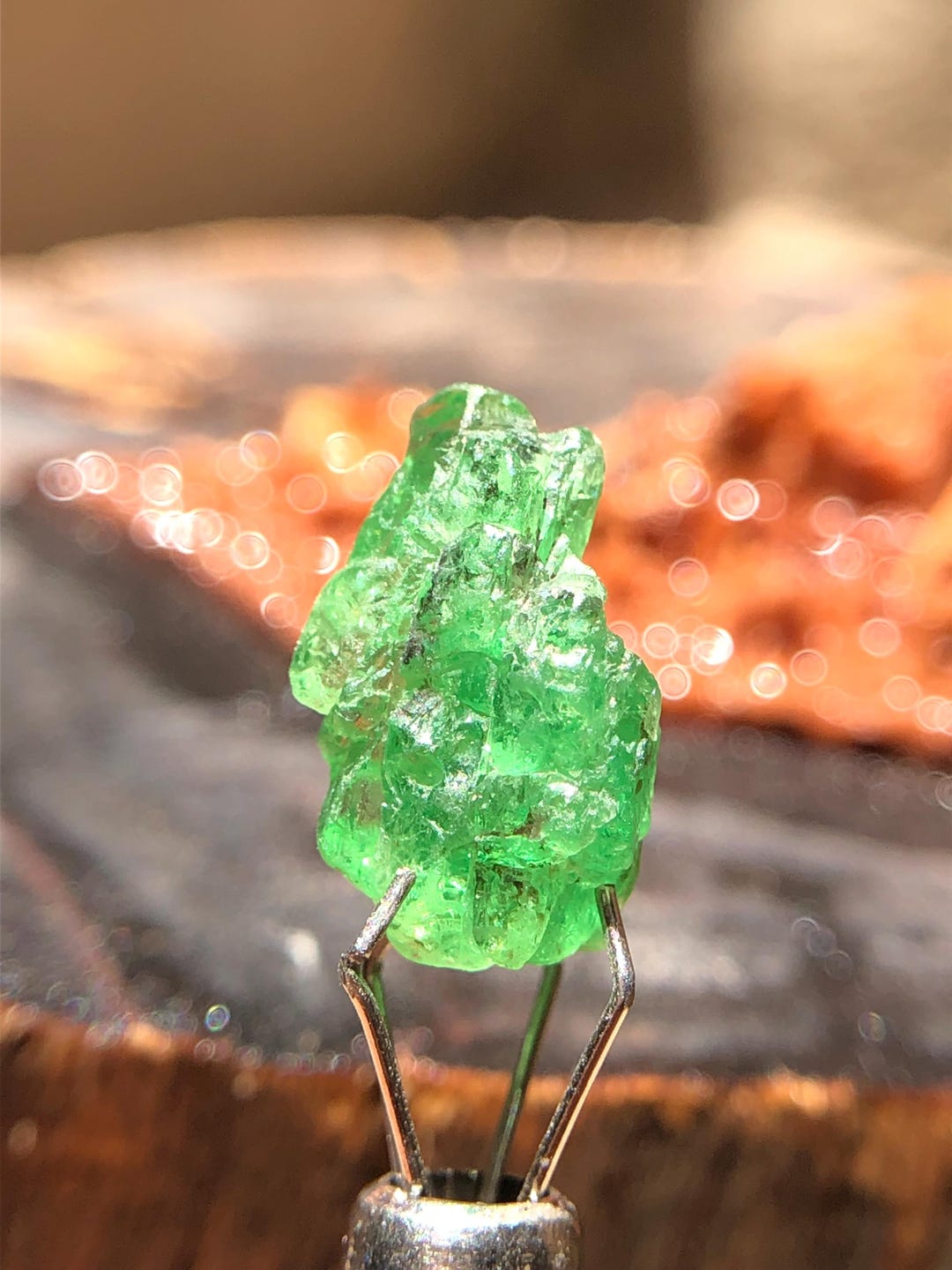 Natural Green Tsavorite Rough, Natural Green Garnet, Tsavorite Crystal ...