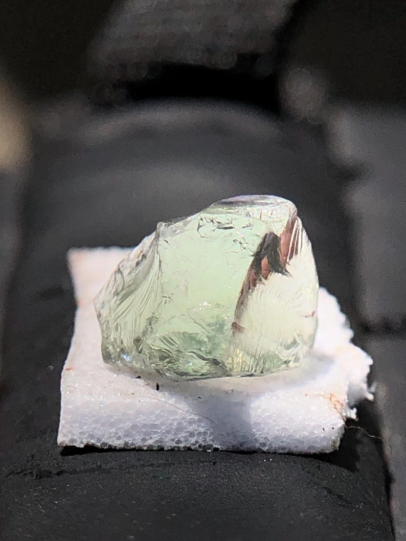 Rough Green Blue Tanzanite Crystal | 2.35 Carats, Uncut Zoisite - Etsy