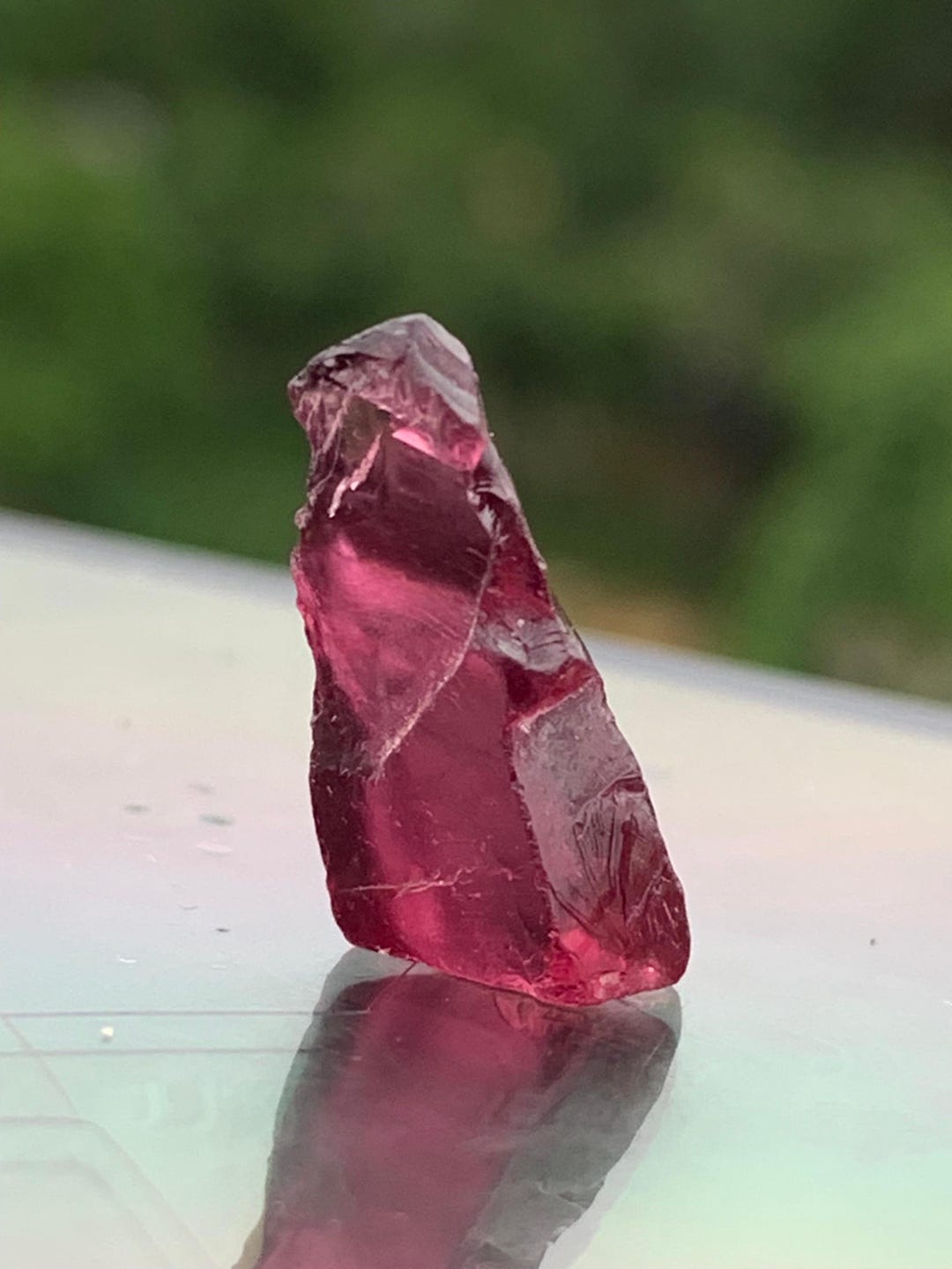 Natural Garnet Rough, January Birthstone, Raw Garnet, Red Crystal Stone ...