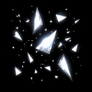 19 Flying Debris, SVG, PNG, AI, Eps, Psd, Illustrations, 3D, Crystal ...