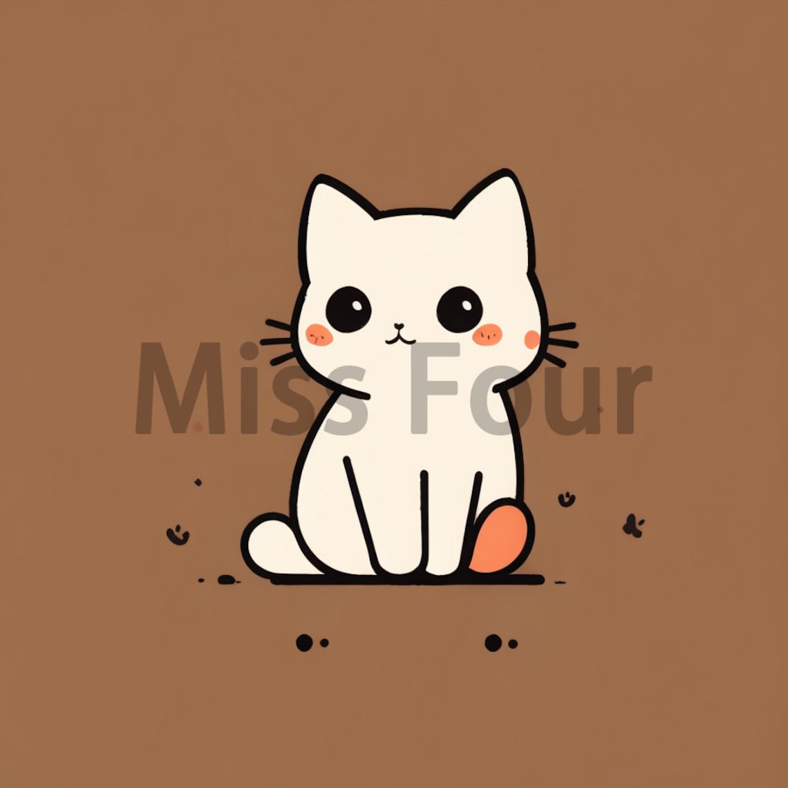 Cartoon Cat Aesthetic Wallpapers 4k Desktop Wallpaper Ealistic ...