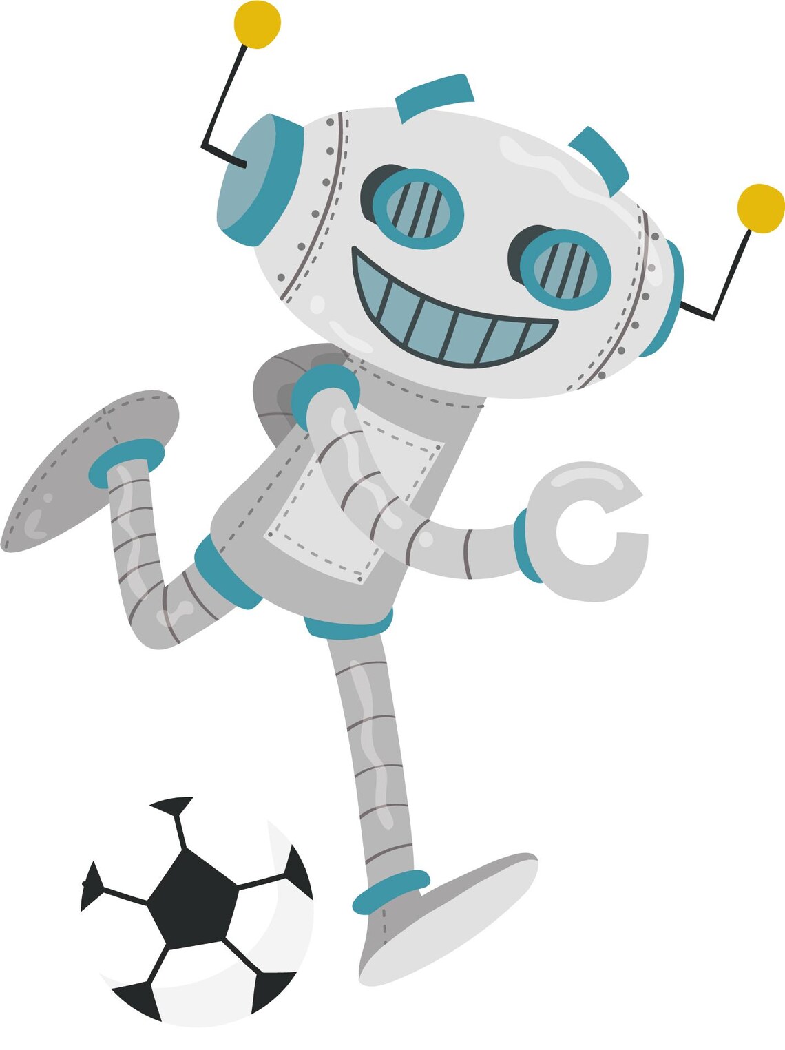50 Robot, SVG, PNG, AI, Eps, Illustrations, Football Robot, Medical Robot - Etsy