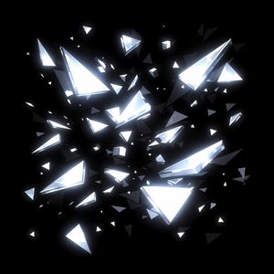 19 Flying Debris, SVG, PNG, AI, Eps, Psd, Illustrations, 3D, Crystal ...