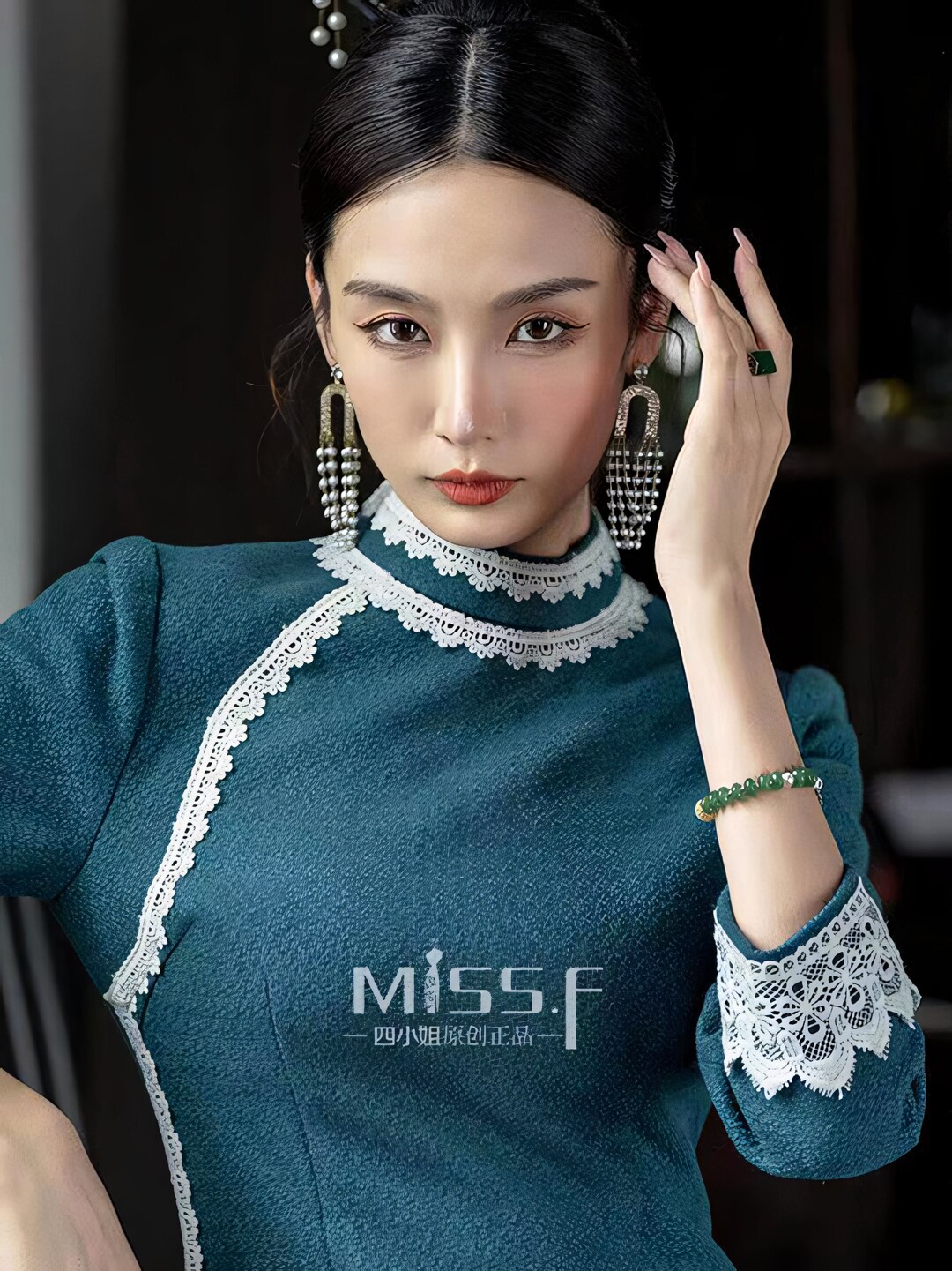 Cheongsam, Cheongsam, Mulberry Silk,classic Jacquard Flower Full Length ...