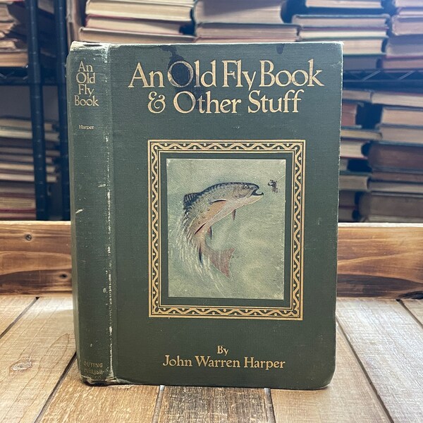 Vintage Fishing Book - Etsy
