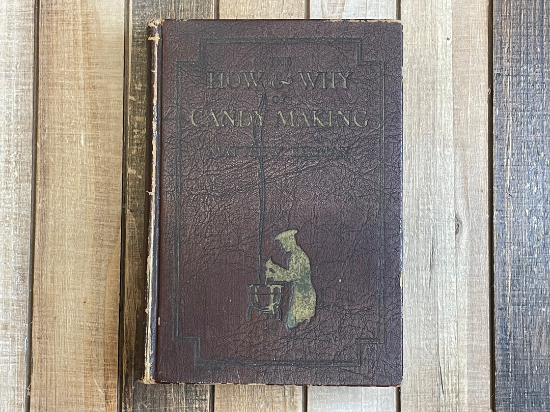 Vintage Recipe Book the How and Why of Candy Making Old - Etsy