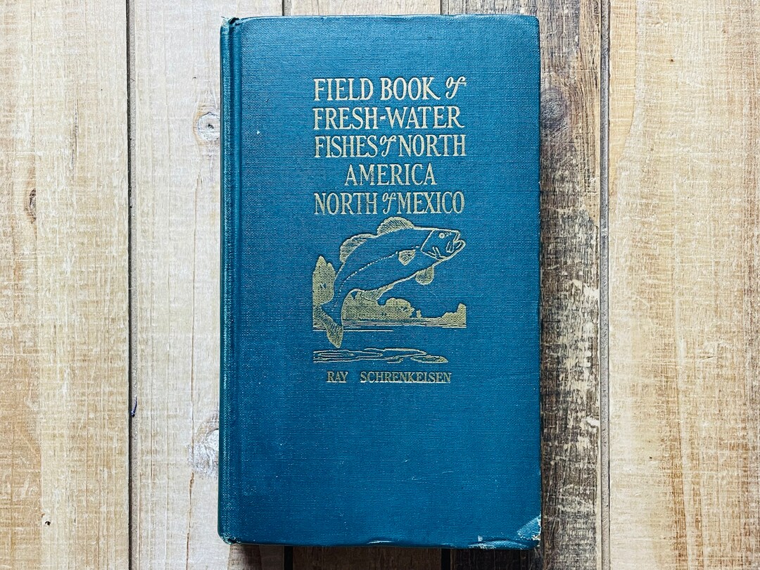Vintage Bass Fishing Fresh Water Fish Book Illustrated 1938 Field Book ...
