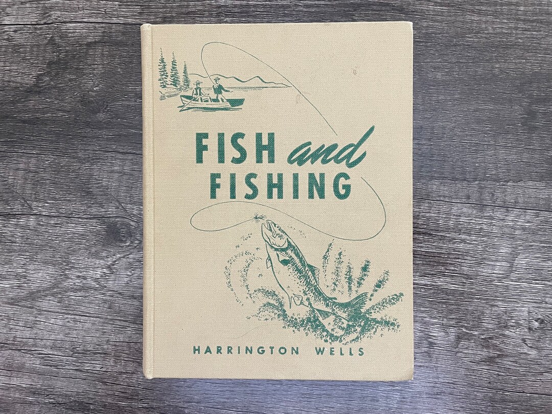 Vintage Fly Fishing Trout Salmon Bass 1954 Fish and Fishing by ...
