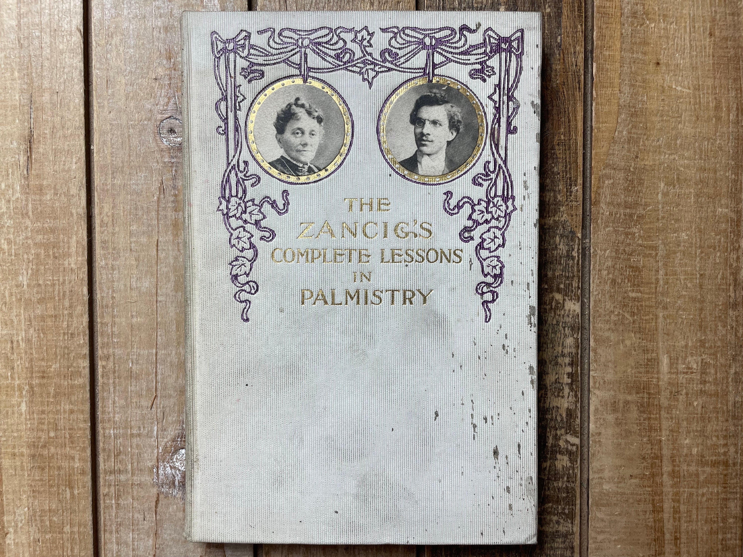 1902 the Zancigs New Complete Palmistry Vintage Cheiromancy Occult Book ...
