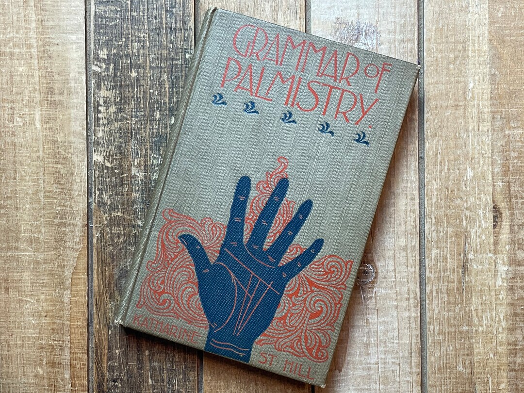 Vintage Palmistry Occult Astrology Horoscope Book 1893 Grammar of ...
