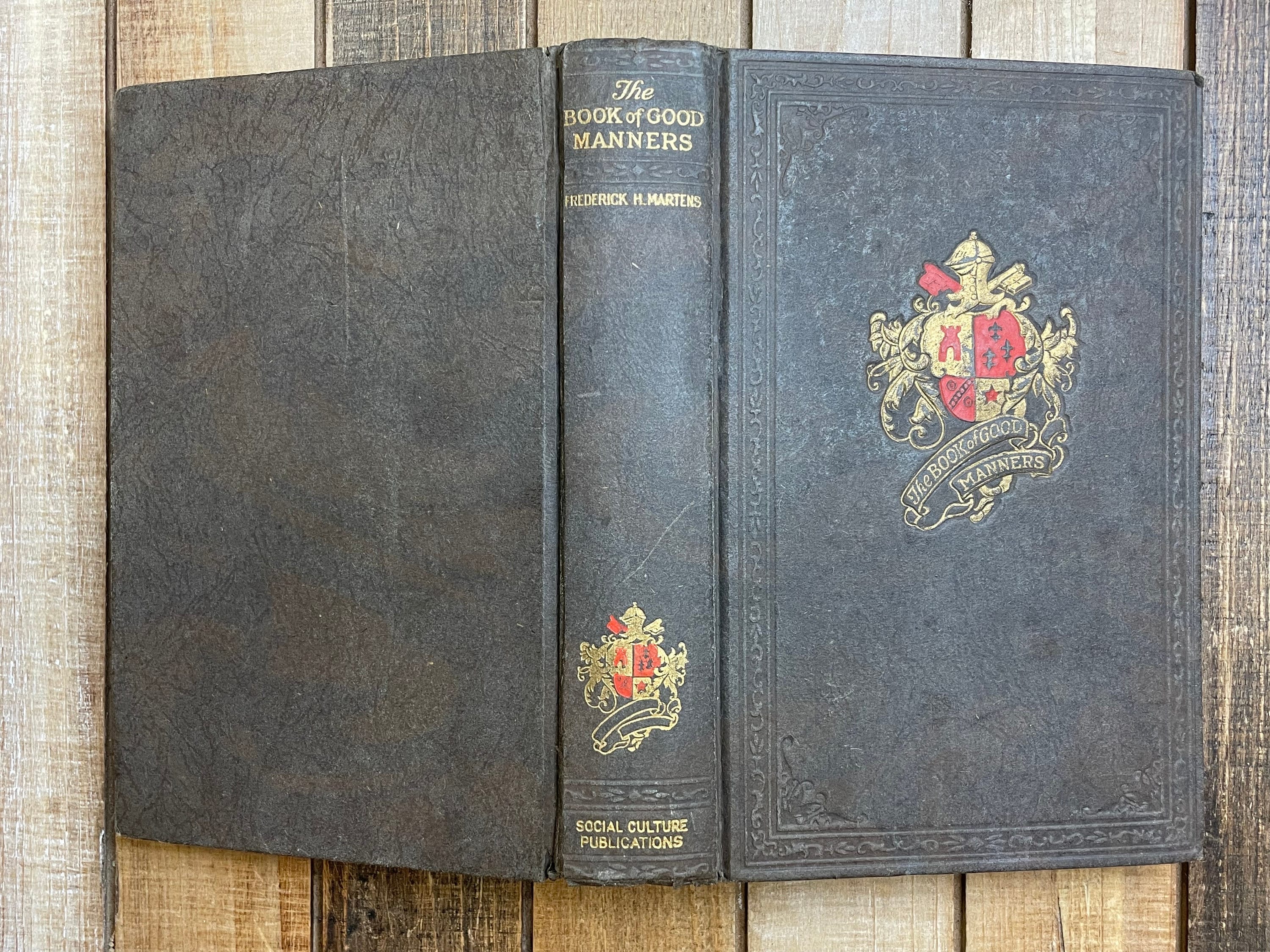 Vintage Etiquette Book the Book of Good Manners Vintage Book on ...