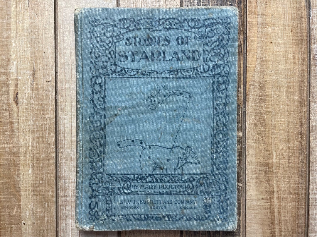 Vintage Astronomy Planets Sun Moon Book 1898 Stories of Starland - Etsy