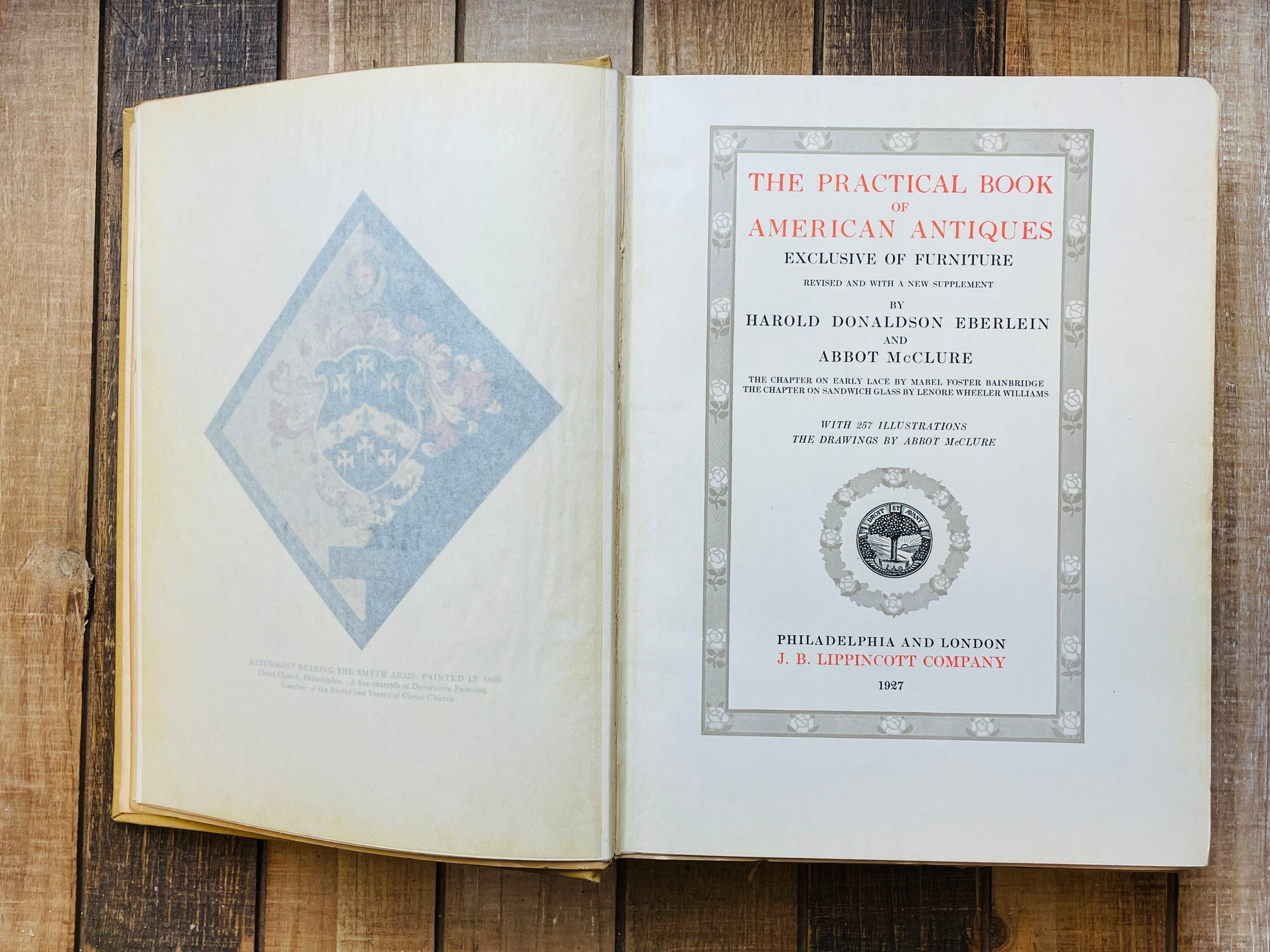 Vintage Antique Book 1927 Practical Book of American Antiques - Etsy
