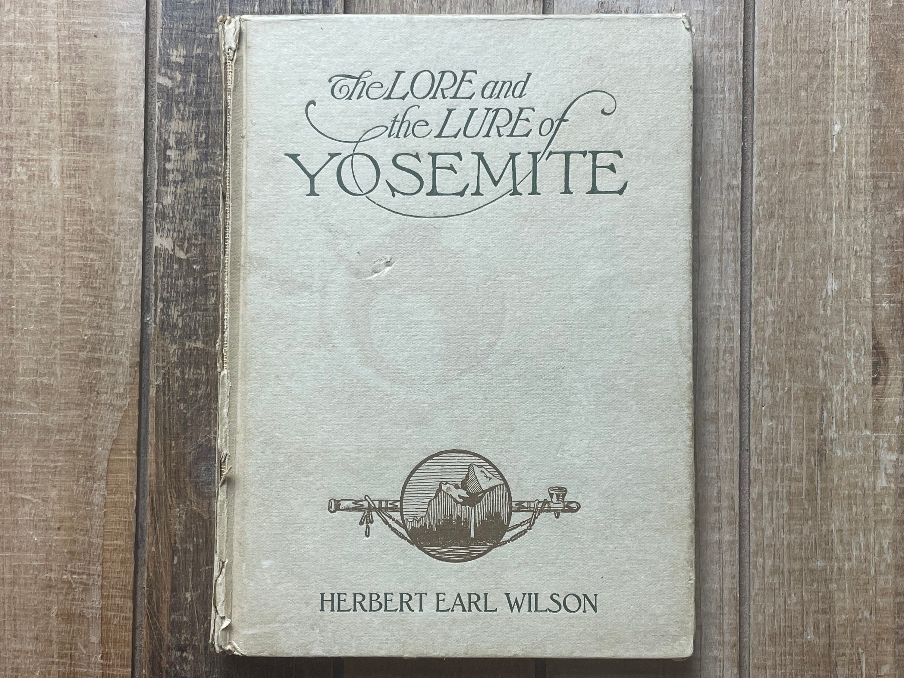 Vintage California Guidebook John Muir Trail Hiking Book the Lore and ...