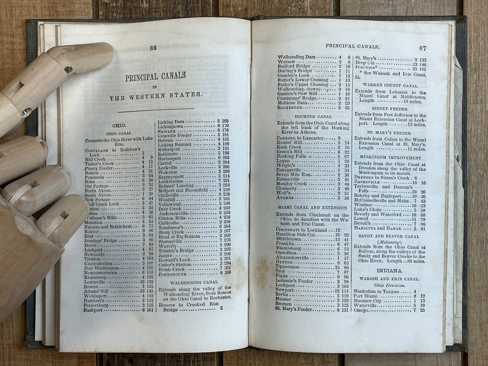 Vintage Book the Western Tourist and Emigrants Guide Through the USA ...