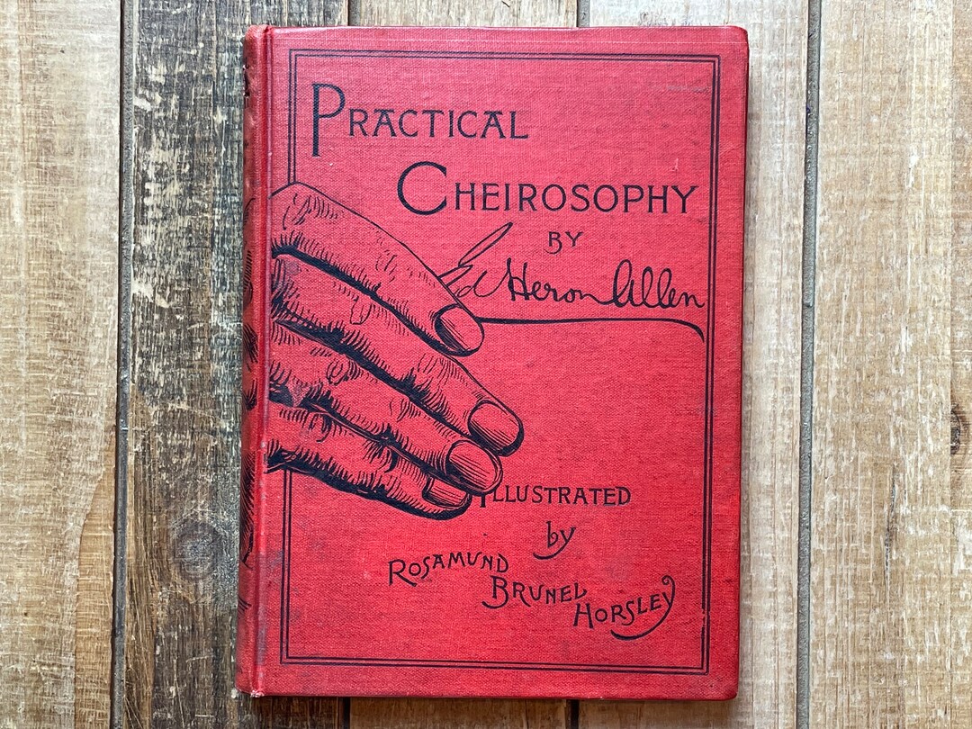 How to Read Palms Vintage Palmistry Occult Book 1887 Practical ...
