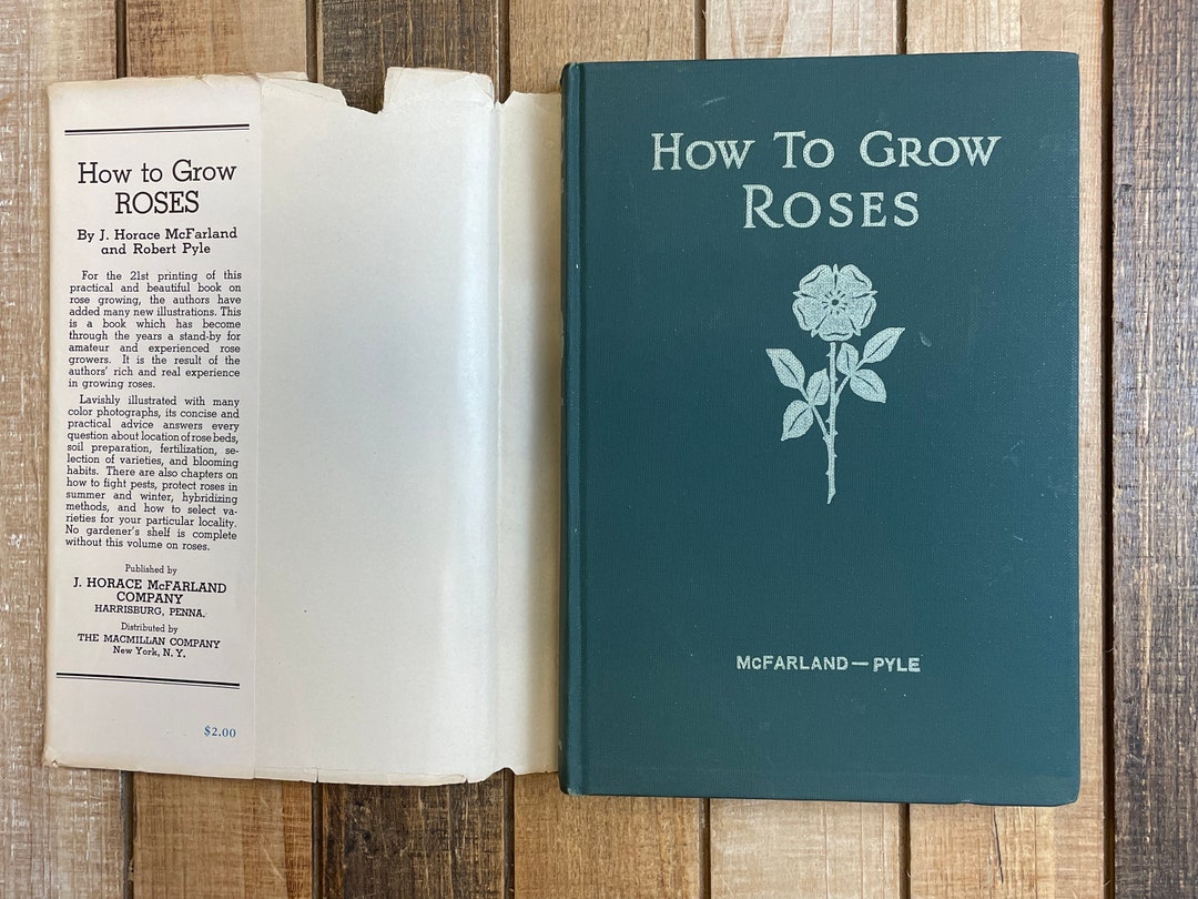 Vintage Rose Garden Book Vintage How to Grow Roses Book ~ Robert Pyle ...