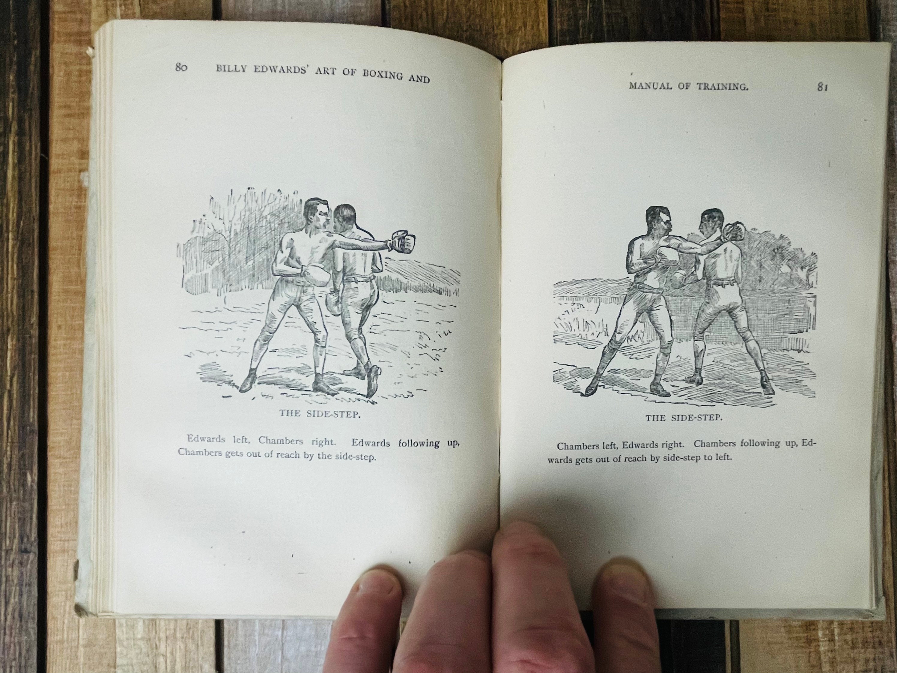 Rare Boxing Book First Edition Gym Teacher Gift Billy Edwards’ Art of ...