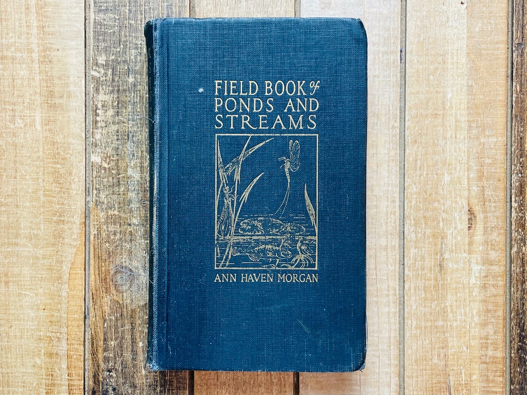 Vintage Guide to Fishing Fish Outdoors Book 1930 Field Book of Ponds ...