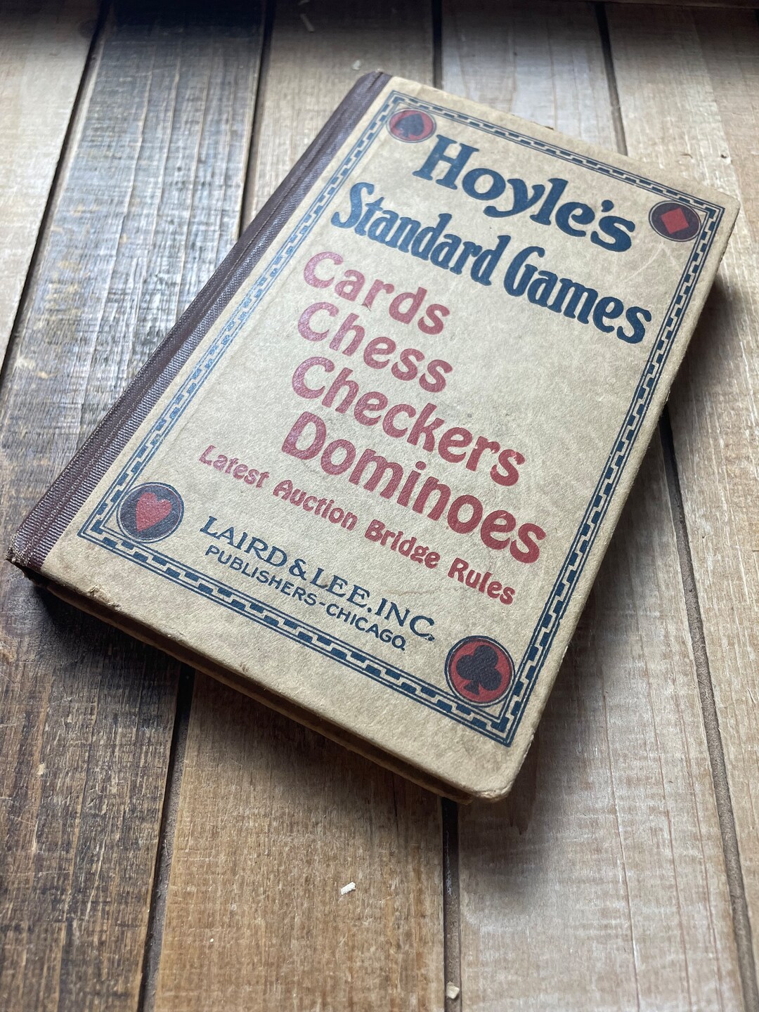 Vintage Card Board Game Guide Book of 1926 Hoyles Standard Games A ...