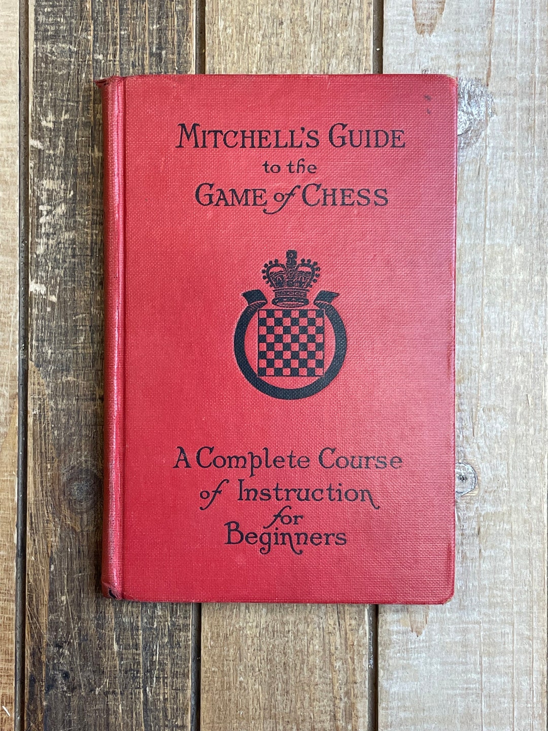 Vintage Chess Book Mitchells Guide to the Game of Chess the - Etsy