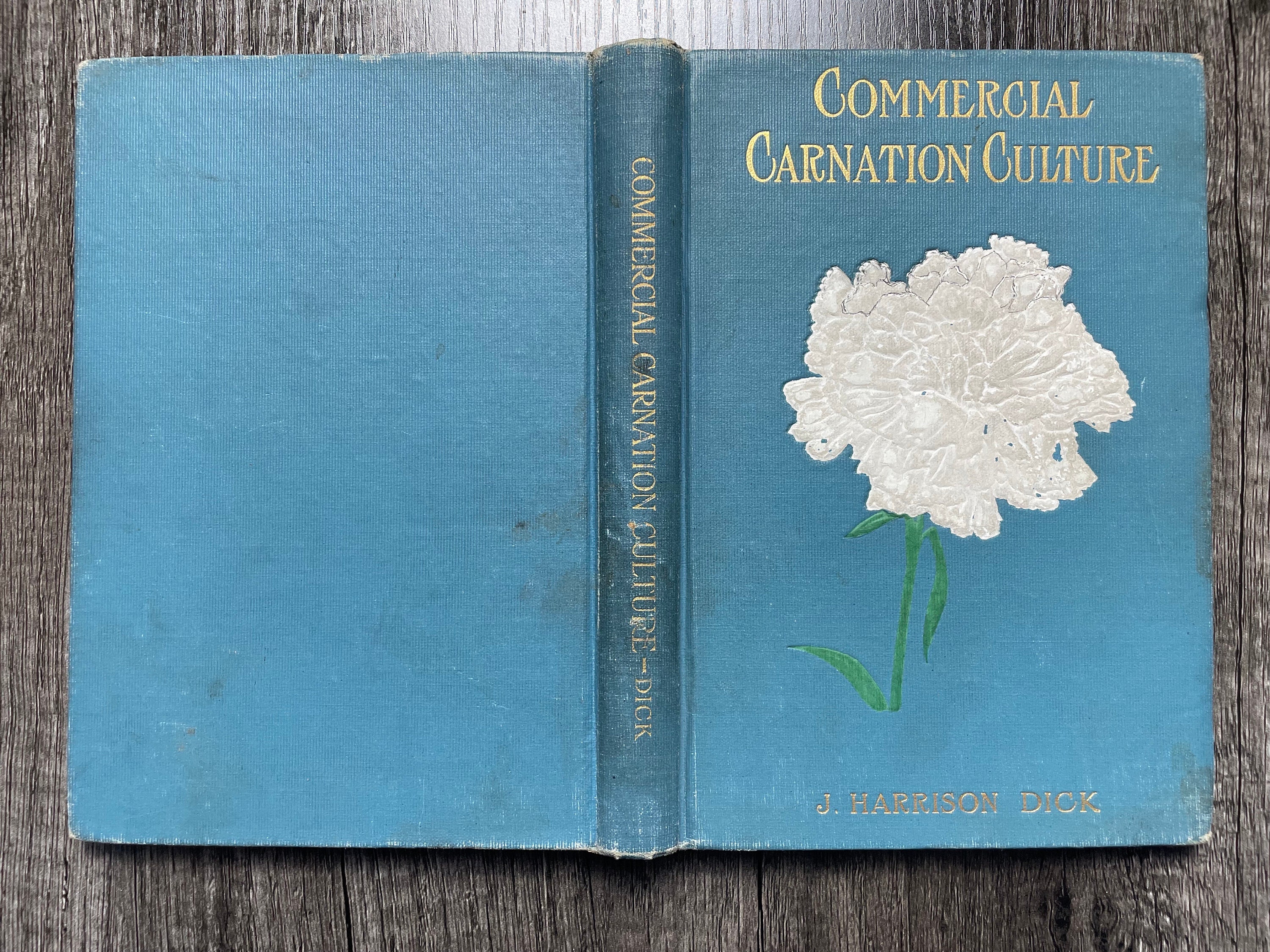 Vintage Flower Book How to Grow Carnations Flower Book - Etsy