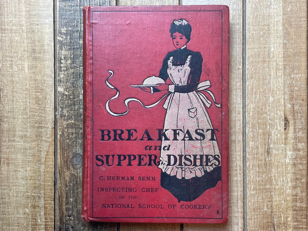 1900 Vintage Cook Book Kitchen Decor Cookbook Recipes Cooking Book ...
