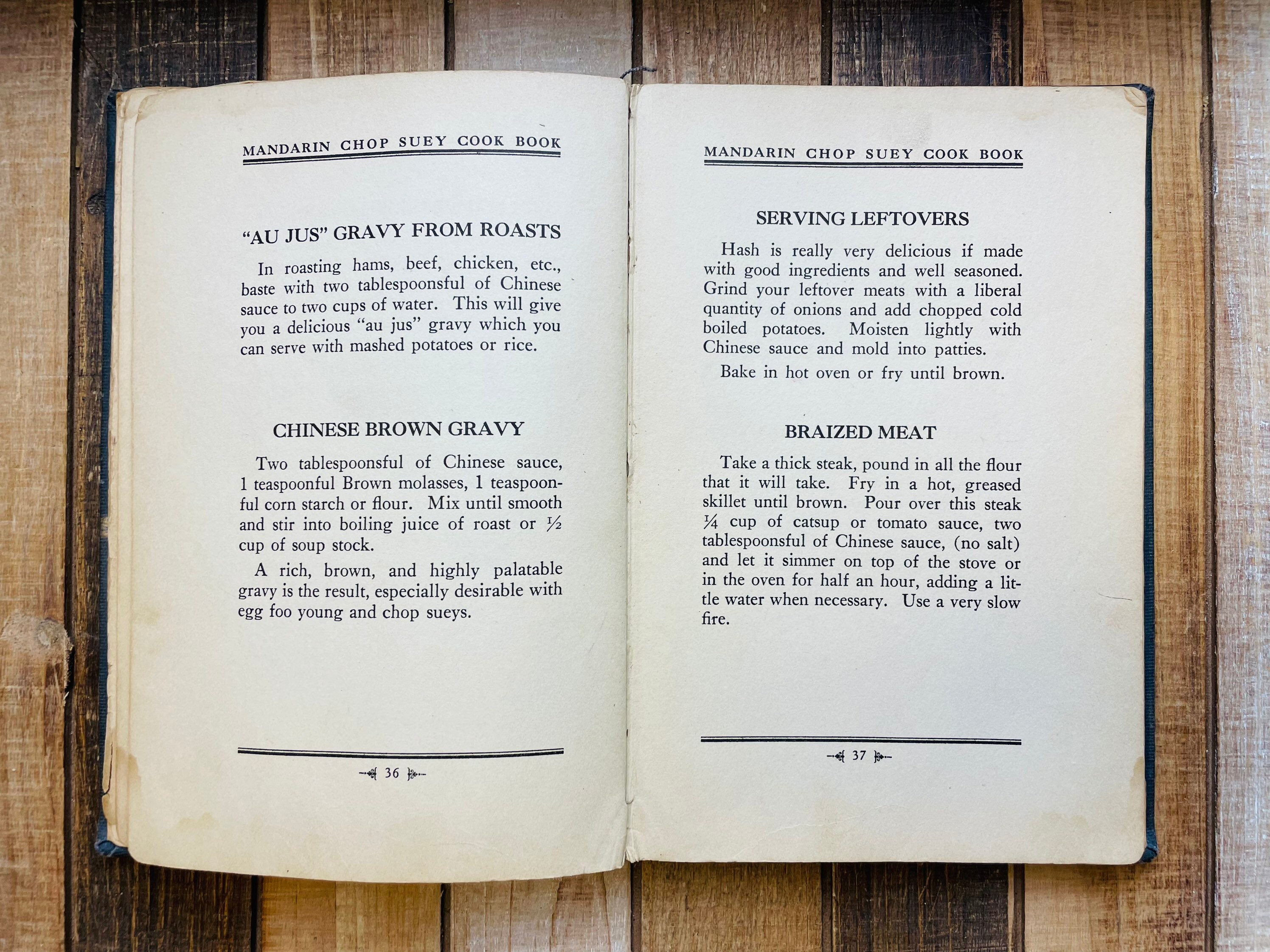 Vintage Cook Book Rare Asian Cookbook ~ Mandarin Chop Suey Cook Book ...
