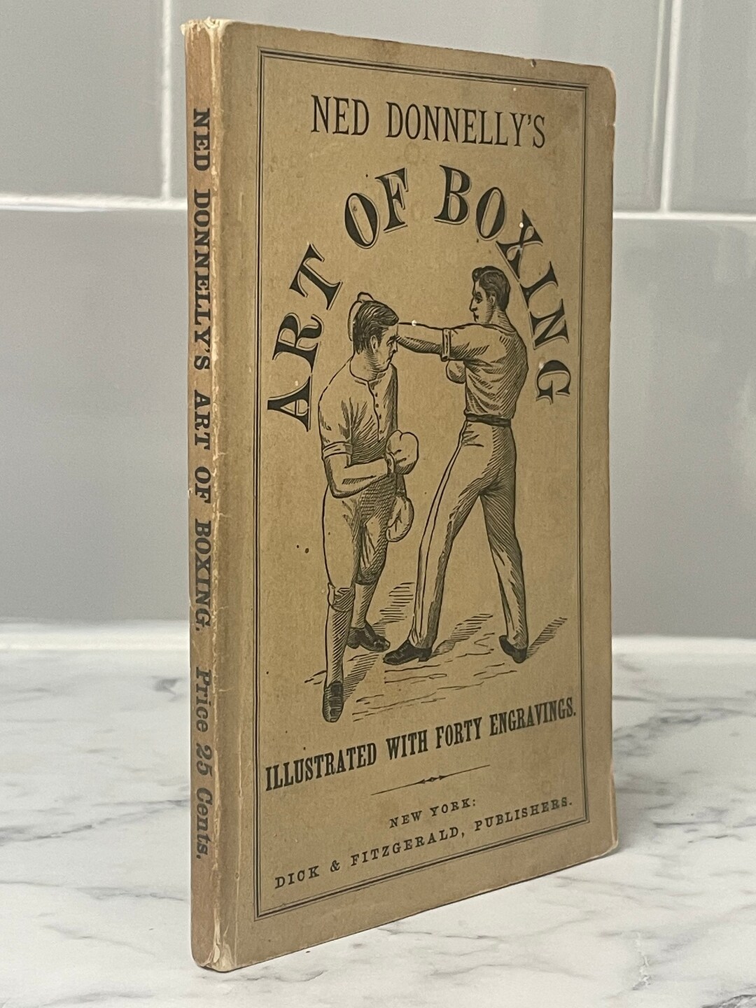 Vintage Book ~ ART of BOXING ~ Gym Teacher Gift ~ Personal Trainer Gift ...
